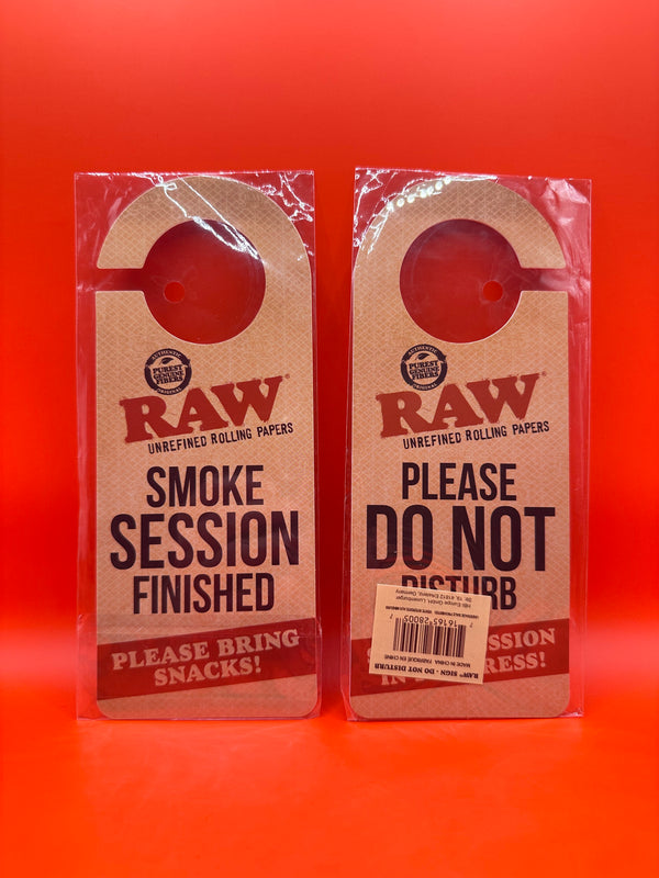 RAW Do Not Disturb Door Sign | RAW Exclusives UK | The Highest Street