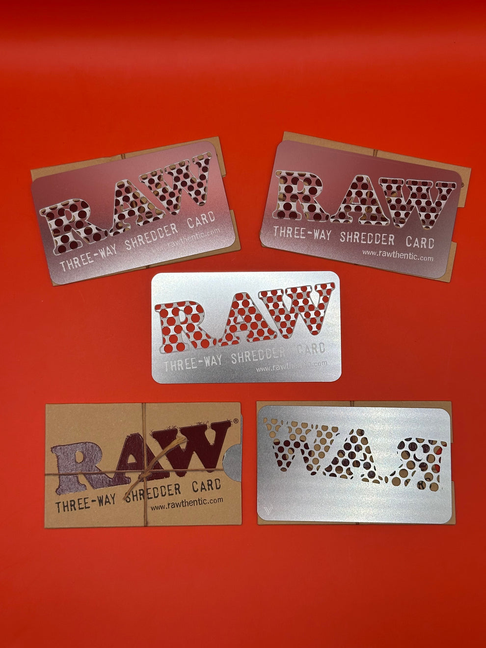 RAW Three-Way Shredder Card Grinder | The Highest Street